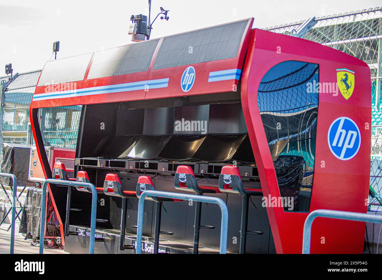 Scuderia Ferrari with one off livery special for Miami GP 2024 - 70th ...