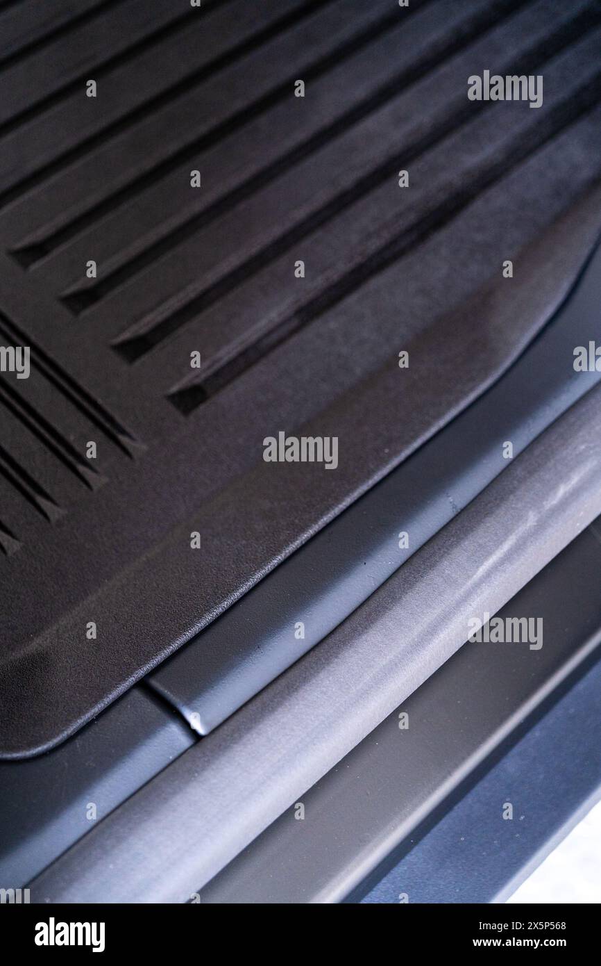 Detailed View of Door Jam Bottom on Tesla Cybertruck Stock Photo - Alamy