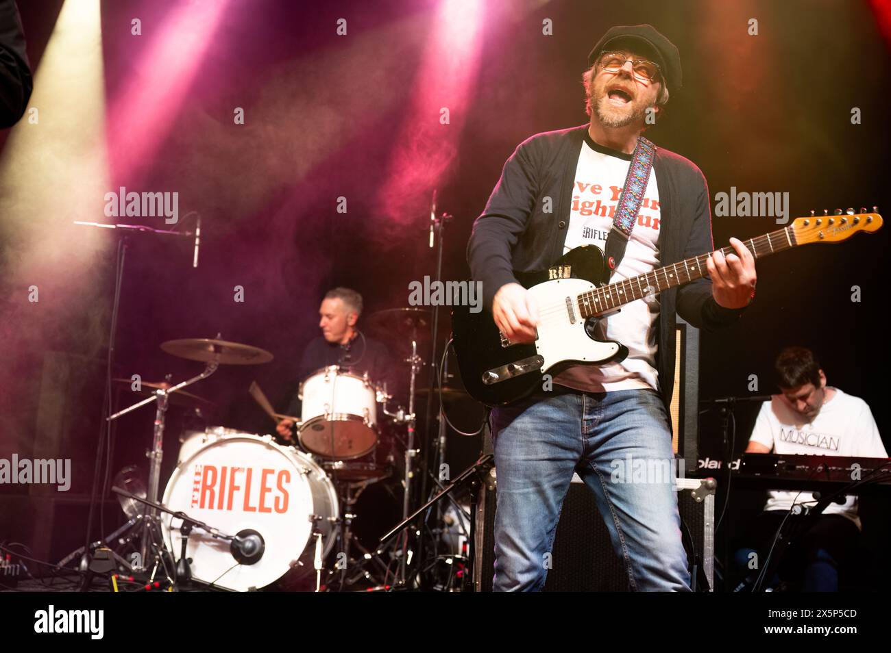 Manchester, UK. 10th May 2024. Joel Stoker, Lucas Crowther, Robert Pyne ...
