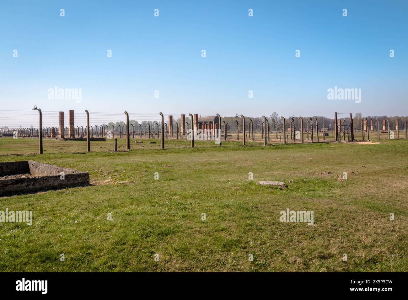 The Auschwitz-Birkenau concentration camp in Poland Stock Photo - Alamy