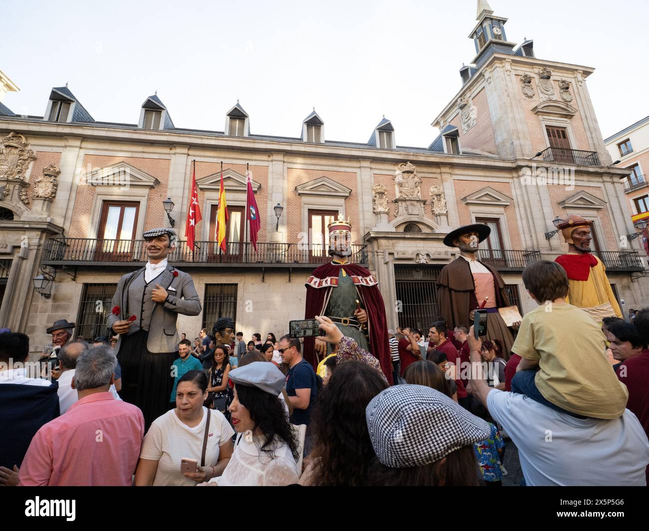 Madrid, Spain. 10th May, 2024. People taking pictures of the ...
