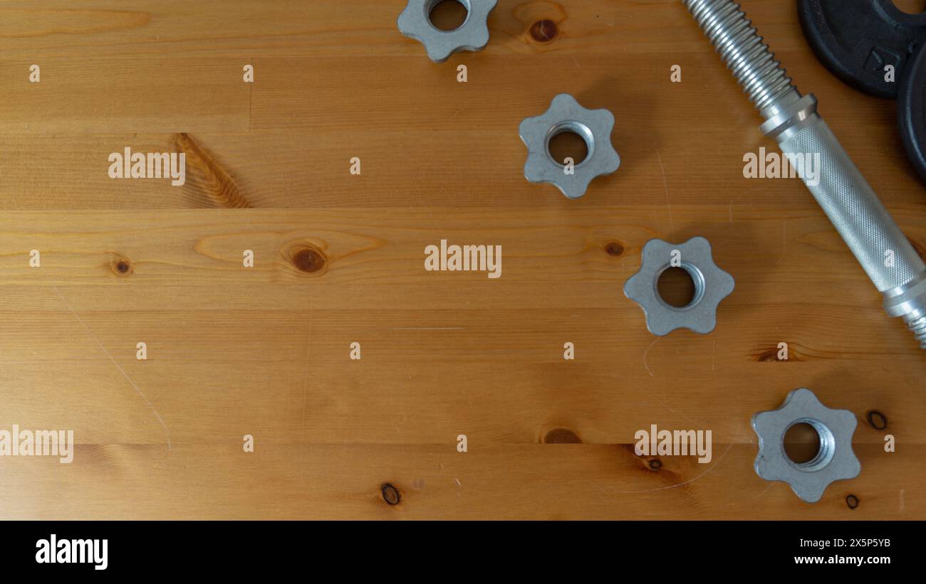 Precision tools, natural wooden texture Stock Photo - Alamy