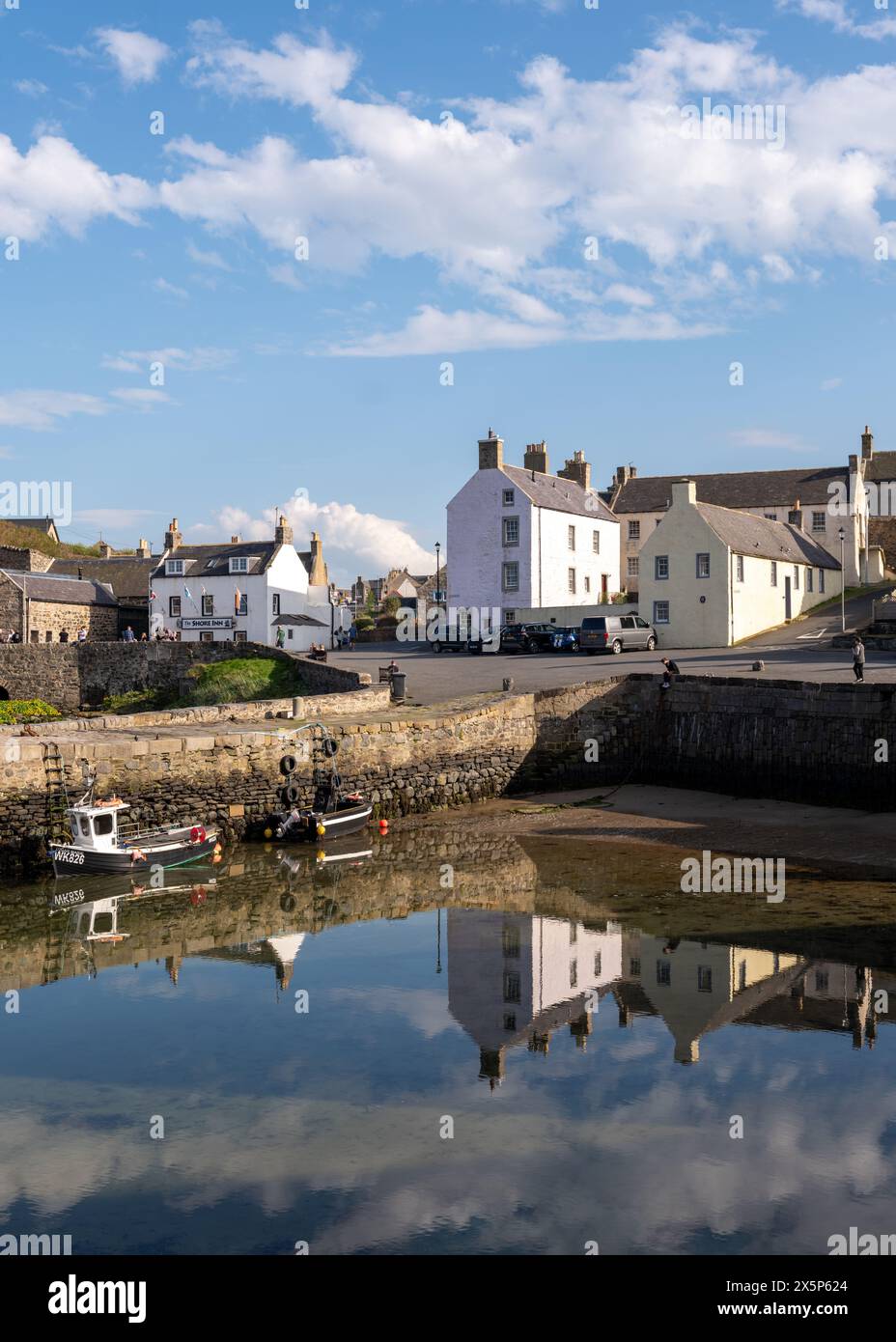 Portsoy, Aberdeenshire, UK. 10th May, 2024. This is the Harbour area of ...