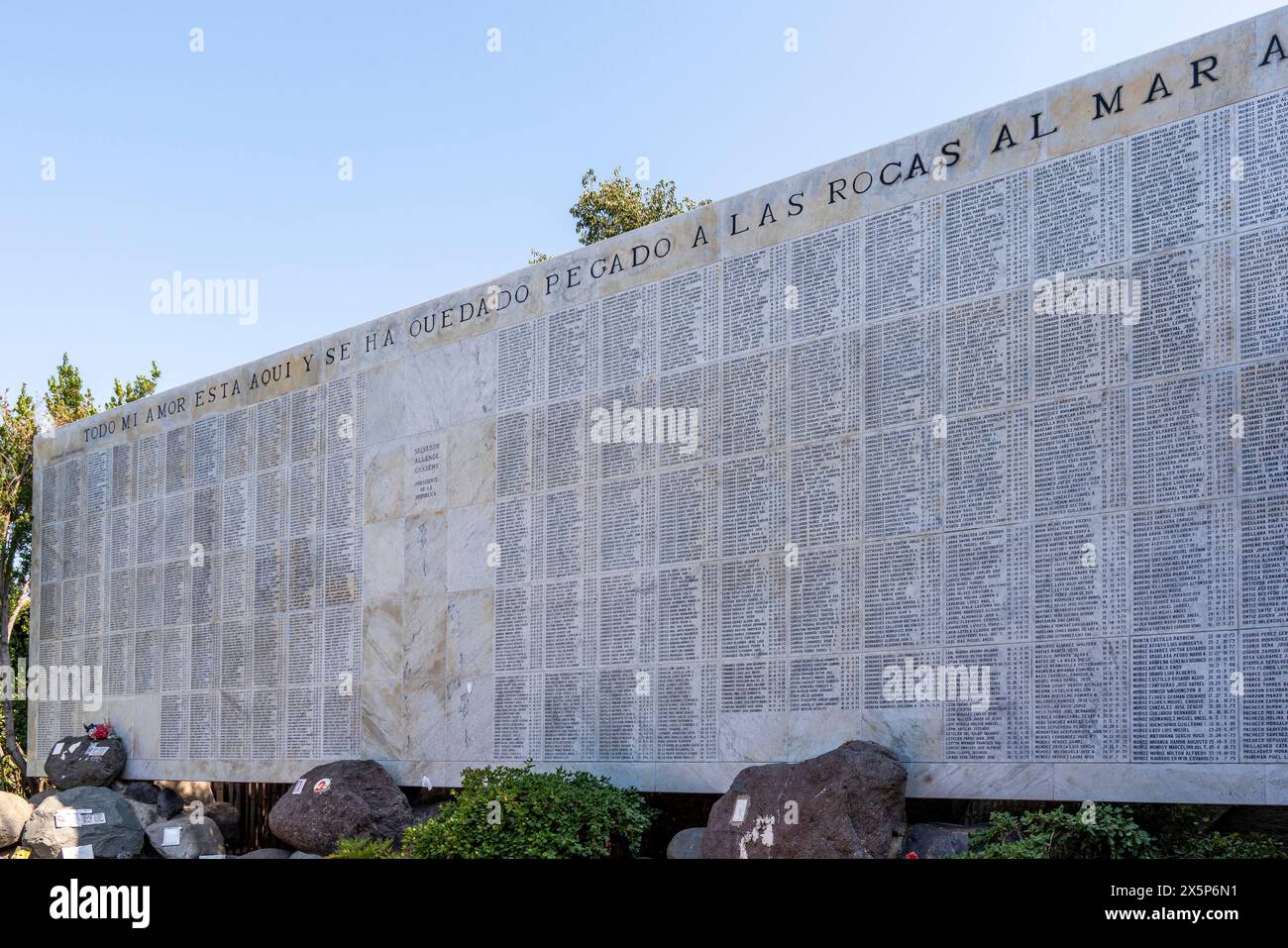 The Memorial for The Disappeared At The Cementerio General (Santiago ...