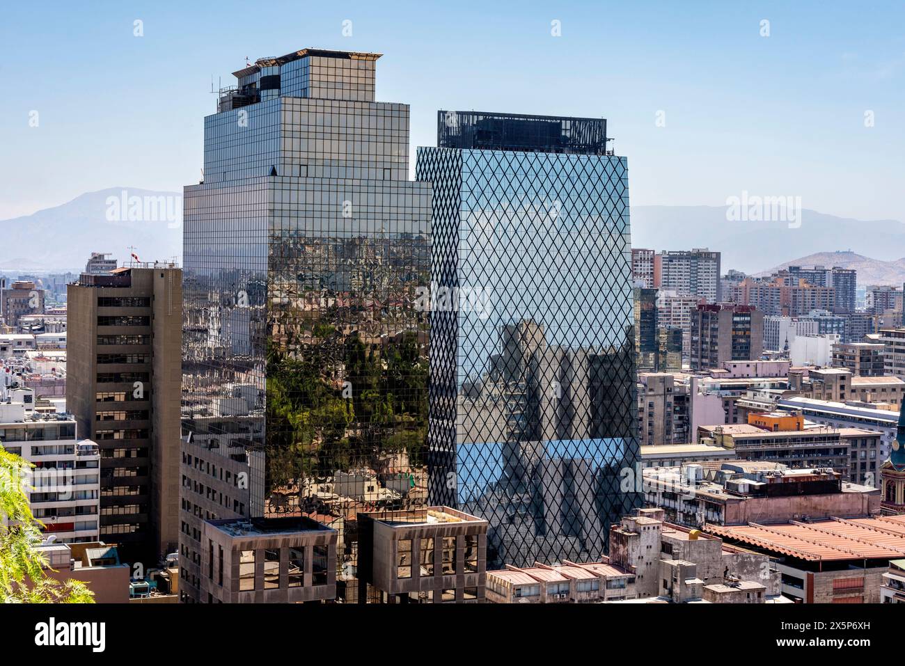 Modern Architecture, Santiago, Chile, South America Stock Photo - Alamy