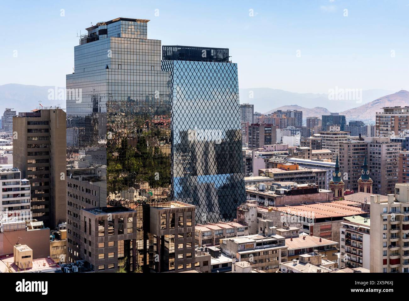 Modern Architecture, Santiago, Chile, South America Stock Photo - Alamy