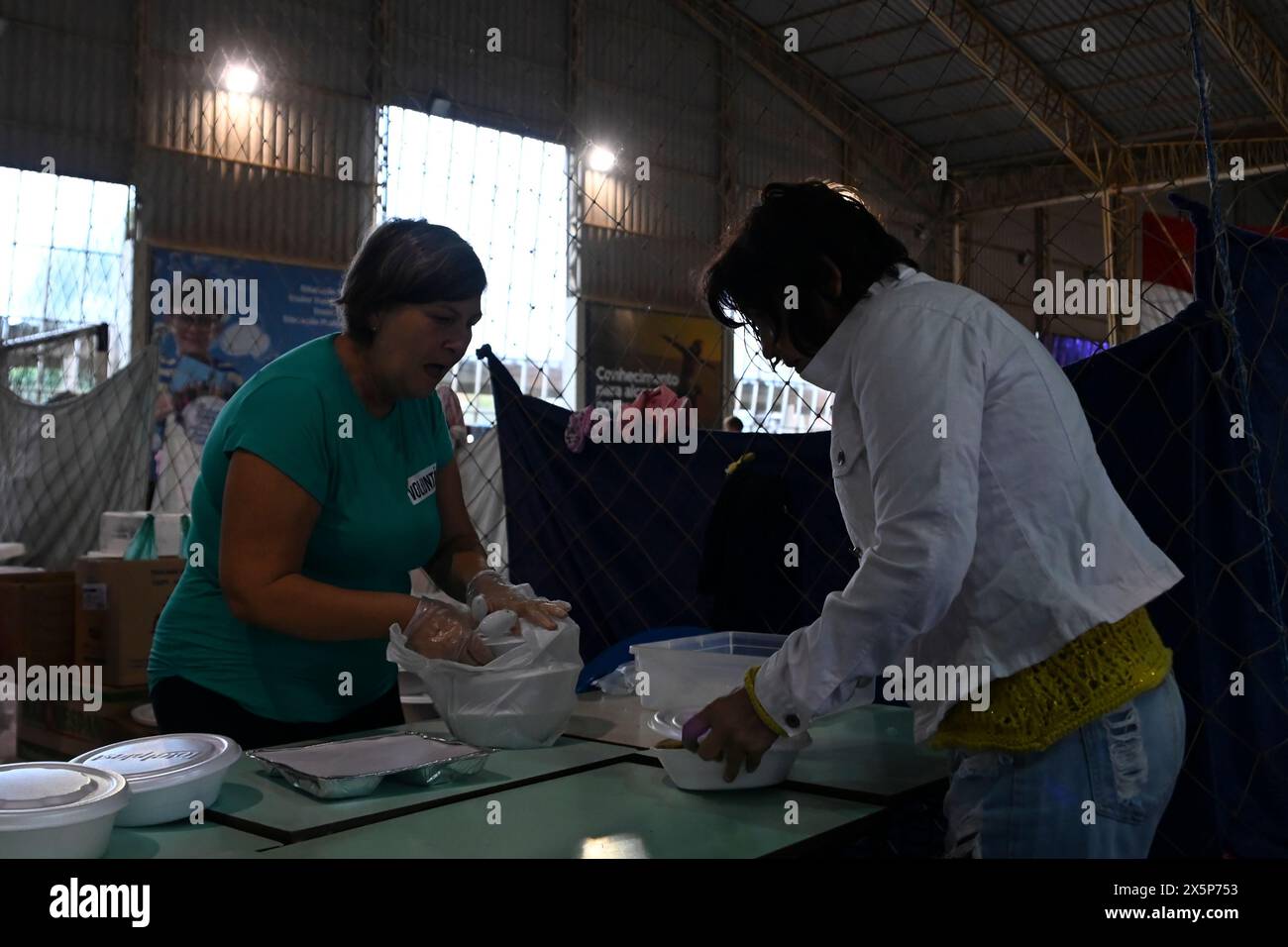 Canoas, Brazil. 10th May, 2024. This Friday (10) the city of Canoas in ...
