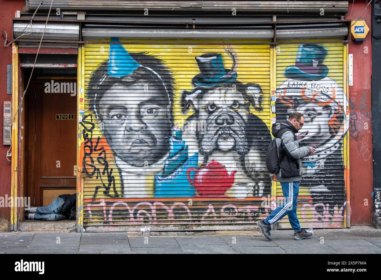 Homeless london night hi-res stock photography and images - Alamy