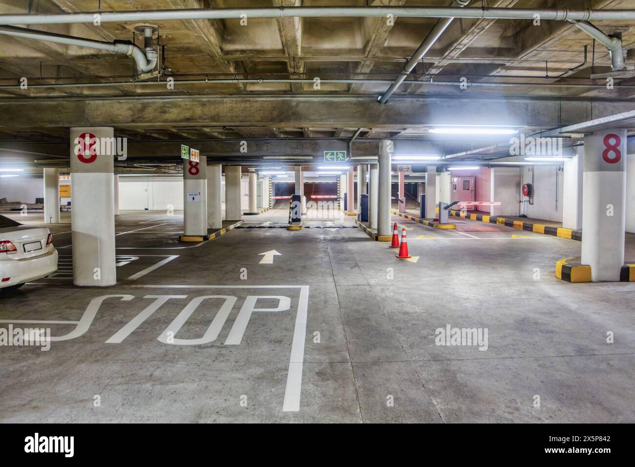 Empty Underground Parking Lot Empty Parking Garage Images – Browse