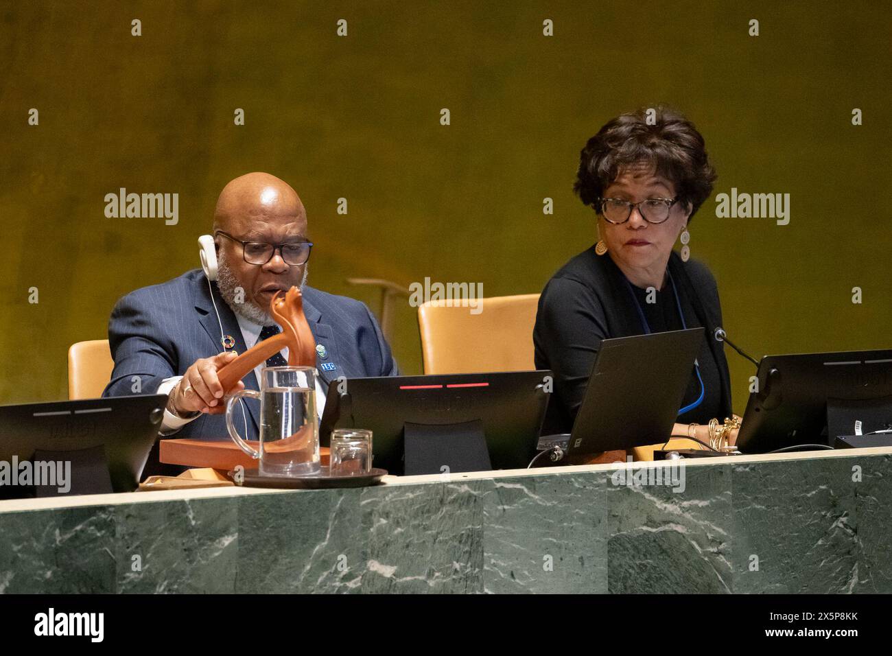 (240510) -- UNITED NATIONS, May 10, 2024 (Xinhua) -- UN General ...