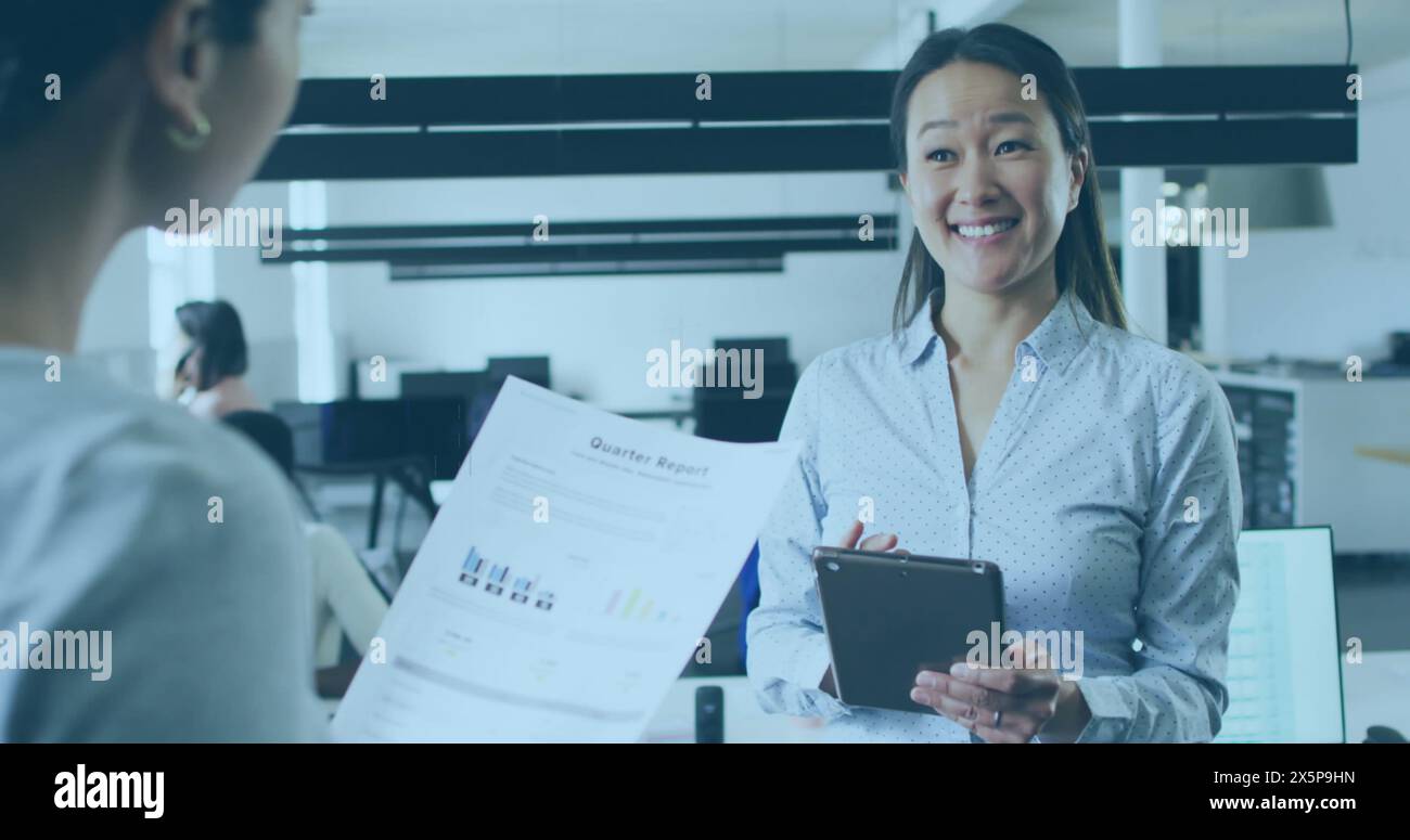 A diverse team of business professionals discussing work Stock Photo ... A diverse team of business professionals discussing work Stock Photo ...