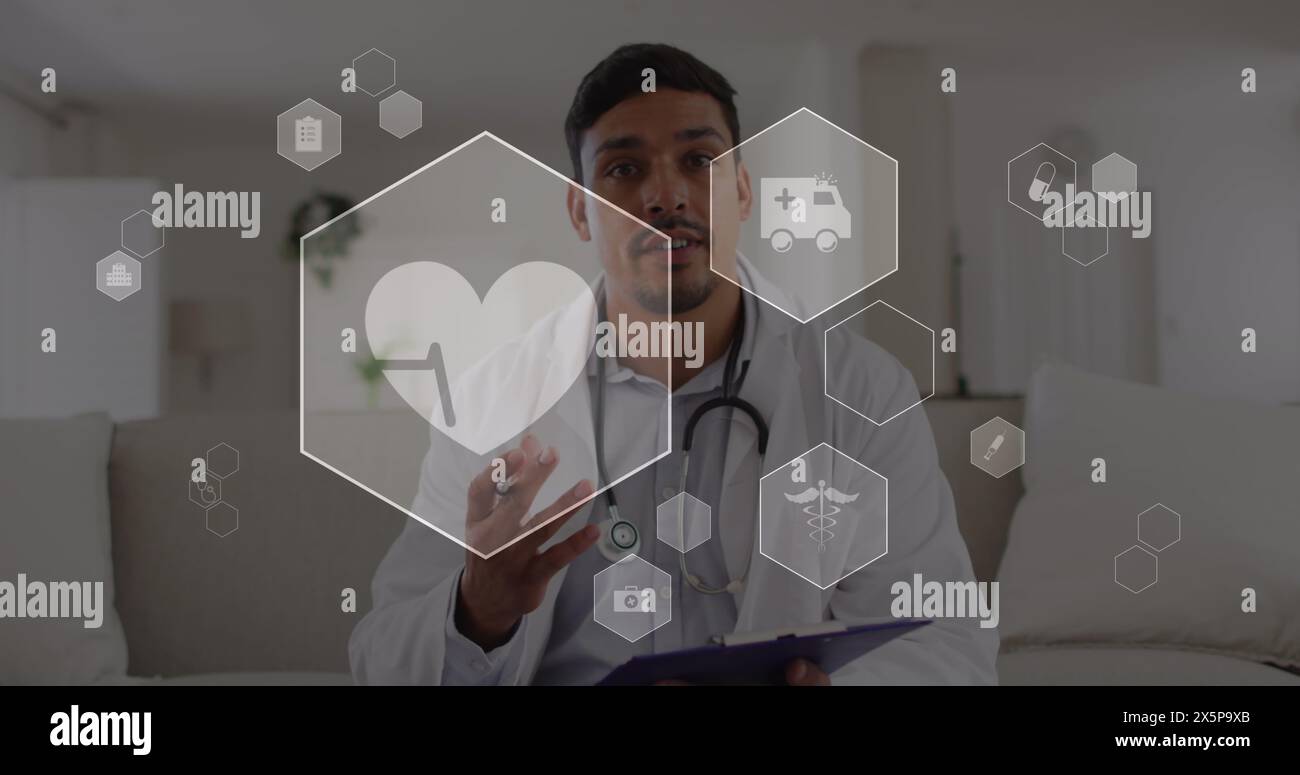 Doctor home visit hi-res stock photography and images - Alamy