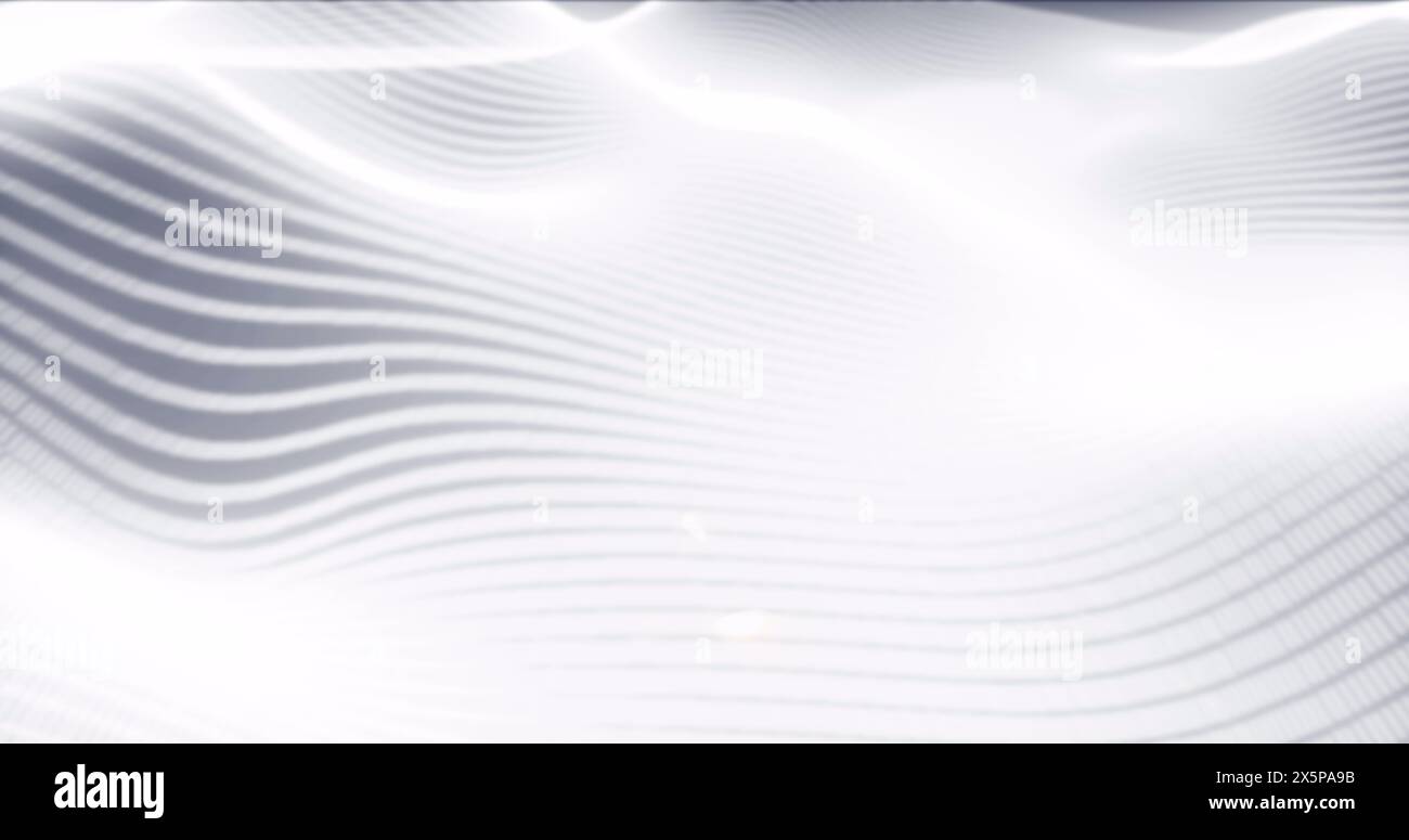 Image of waves moving on white background Stock Photo - Alamy
