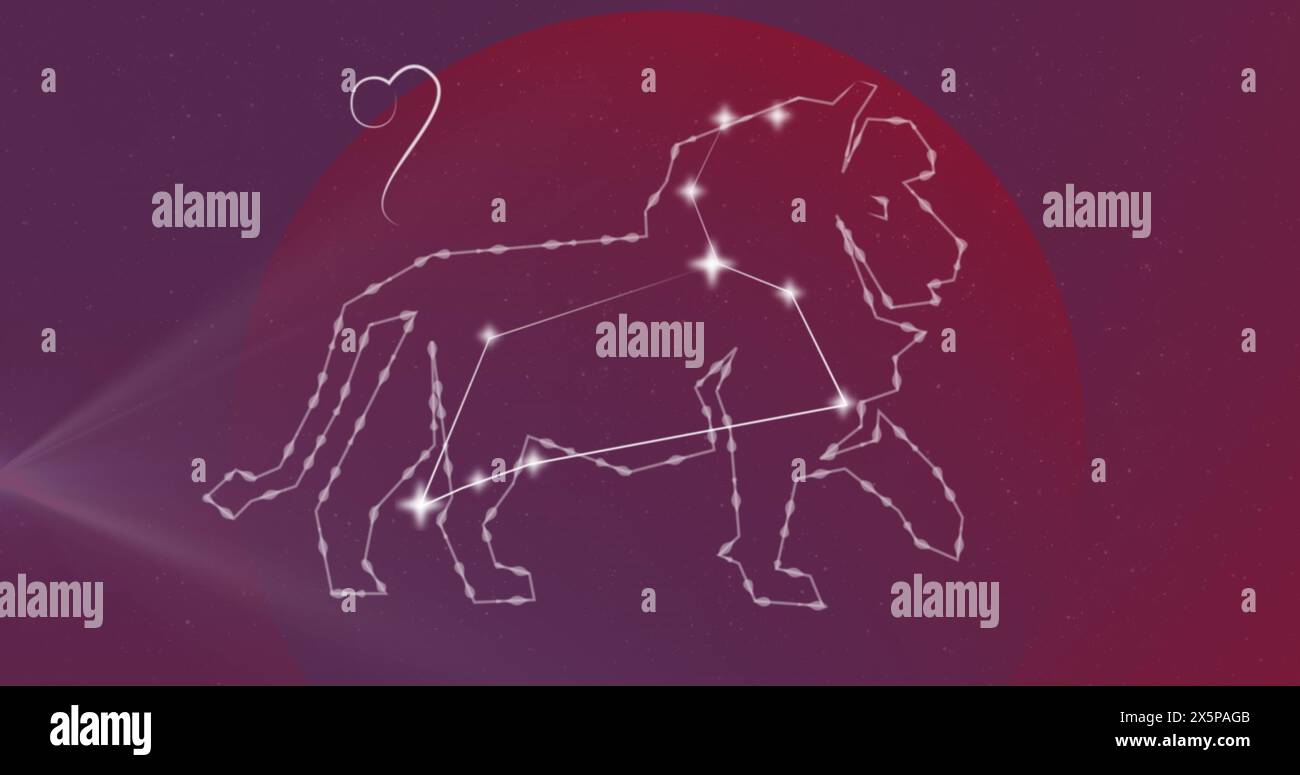 Leo star sign hi-res stock photography and images - Alamy