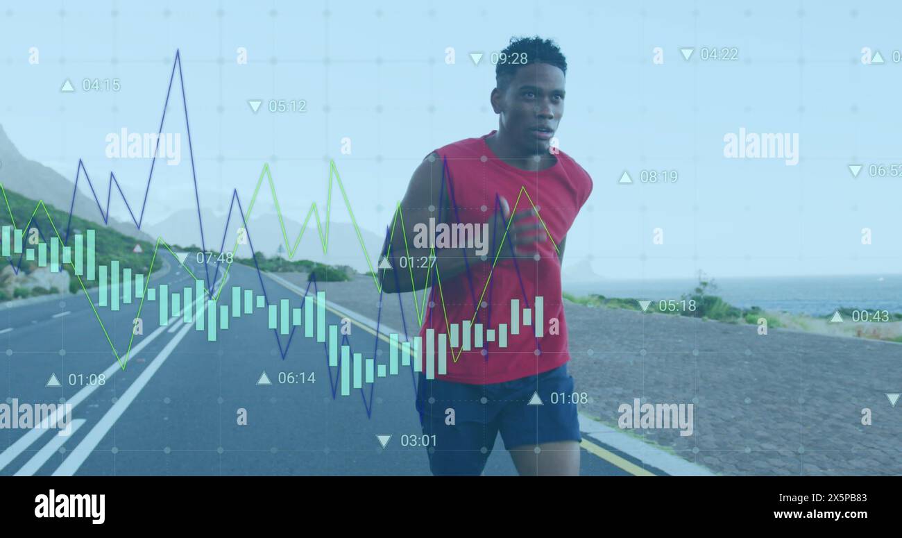Image of multiple graphs and changing numbers over african american ...