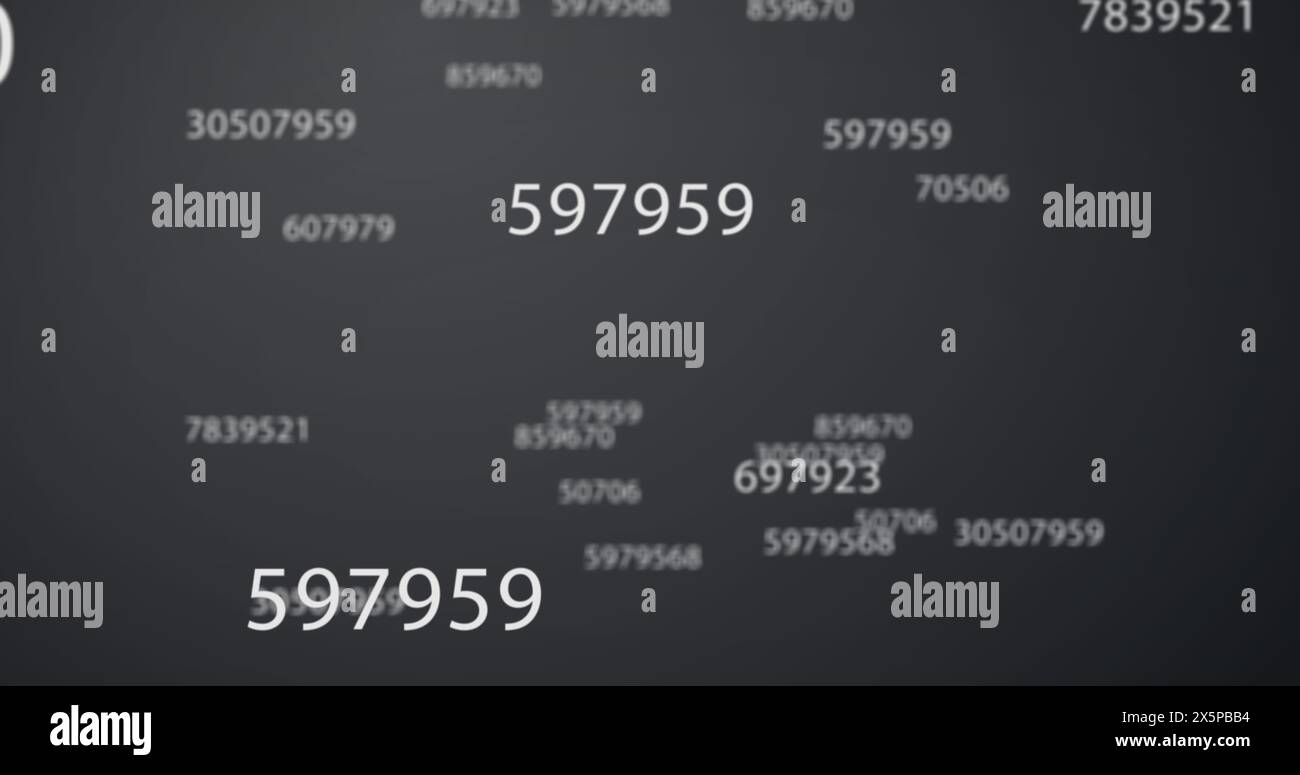 Animation symbols numbers scientific data hi-res stock photography and ...