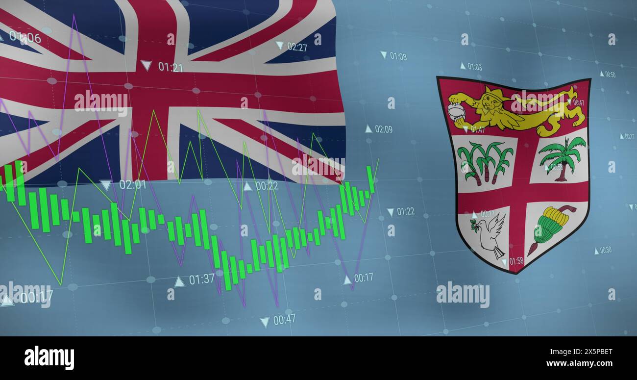 Flag fiji national country symbol hi-res stock photography and images ...