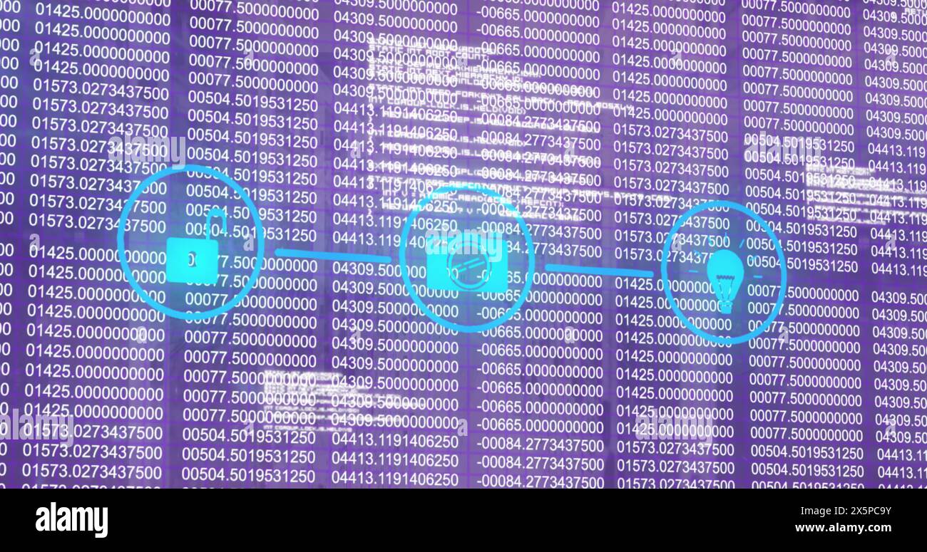 Animation cloud icons data processing hi-res stock photography and images - Alamy