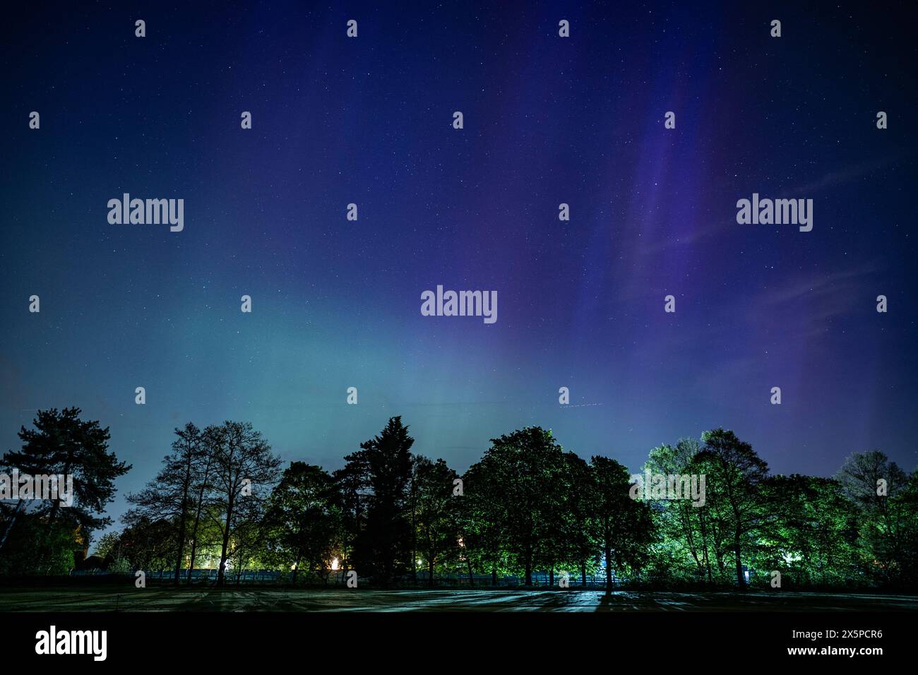 London, UK. 11 May 2024. UK Weather – The Northern Lights (Aurora ...