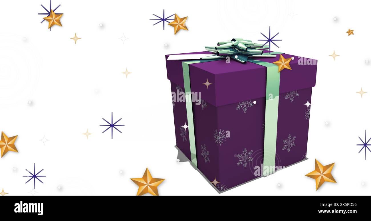 Festive abstract animation Cut Out Stock Images & Pictures - Alamy