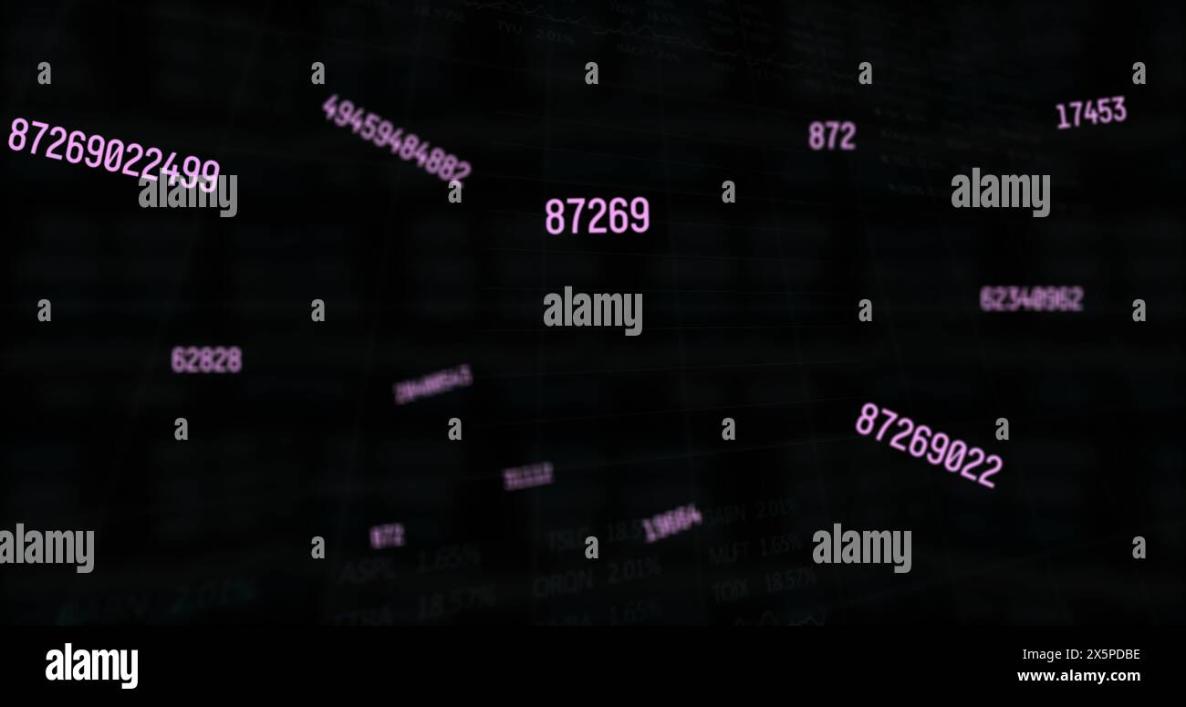 Animation data processing qr code hi-res stock photography and images - Alamy