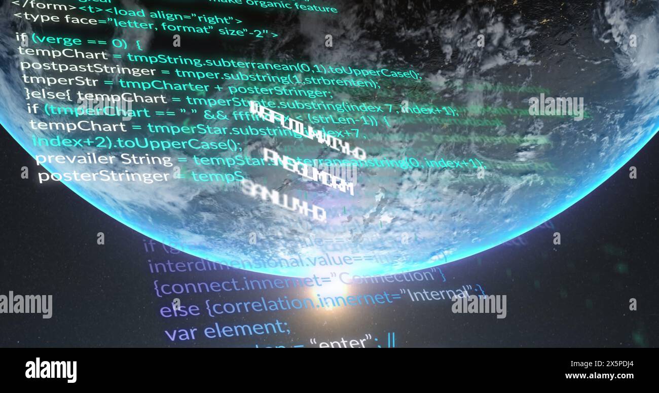 Image computer data processing hi-res stock photography and images - Alamy