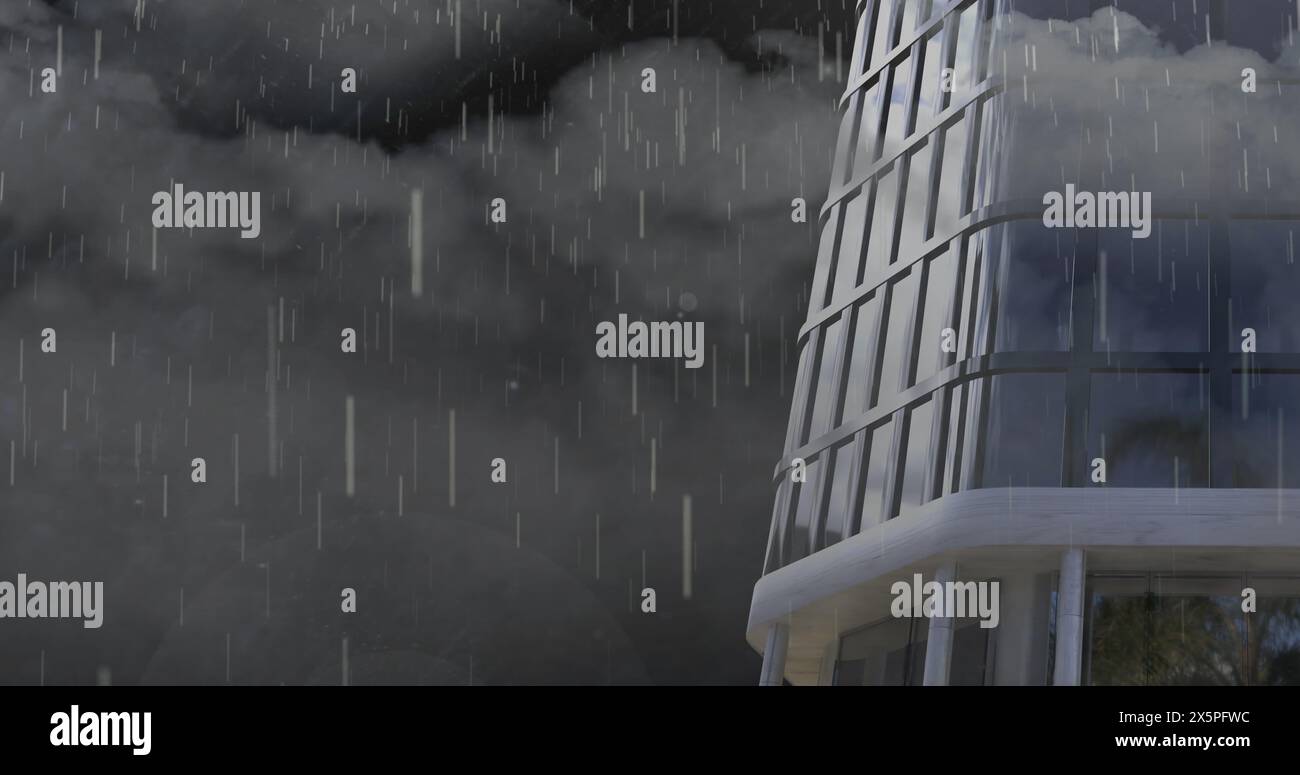 Tall building in cloud hi-res stock photography and images - Alamy