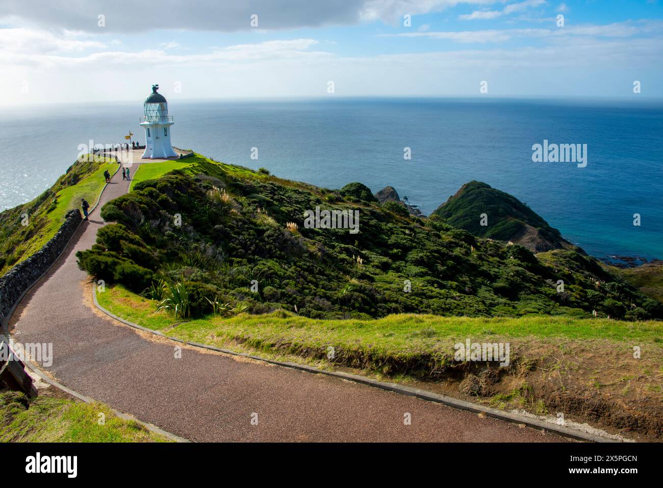 Te Paki Coastal Track in Cape Reinga - New Zealand Stock Photo - Alamy