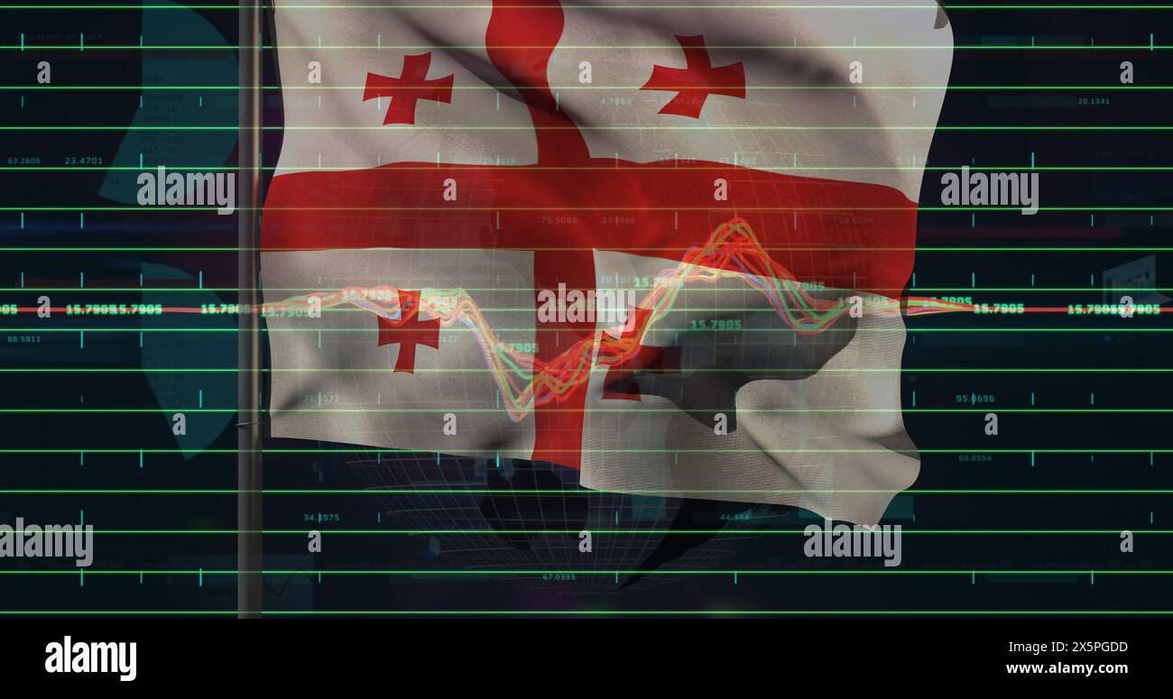 Georgia stock market chart background hi-res stock photography and ...