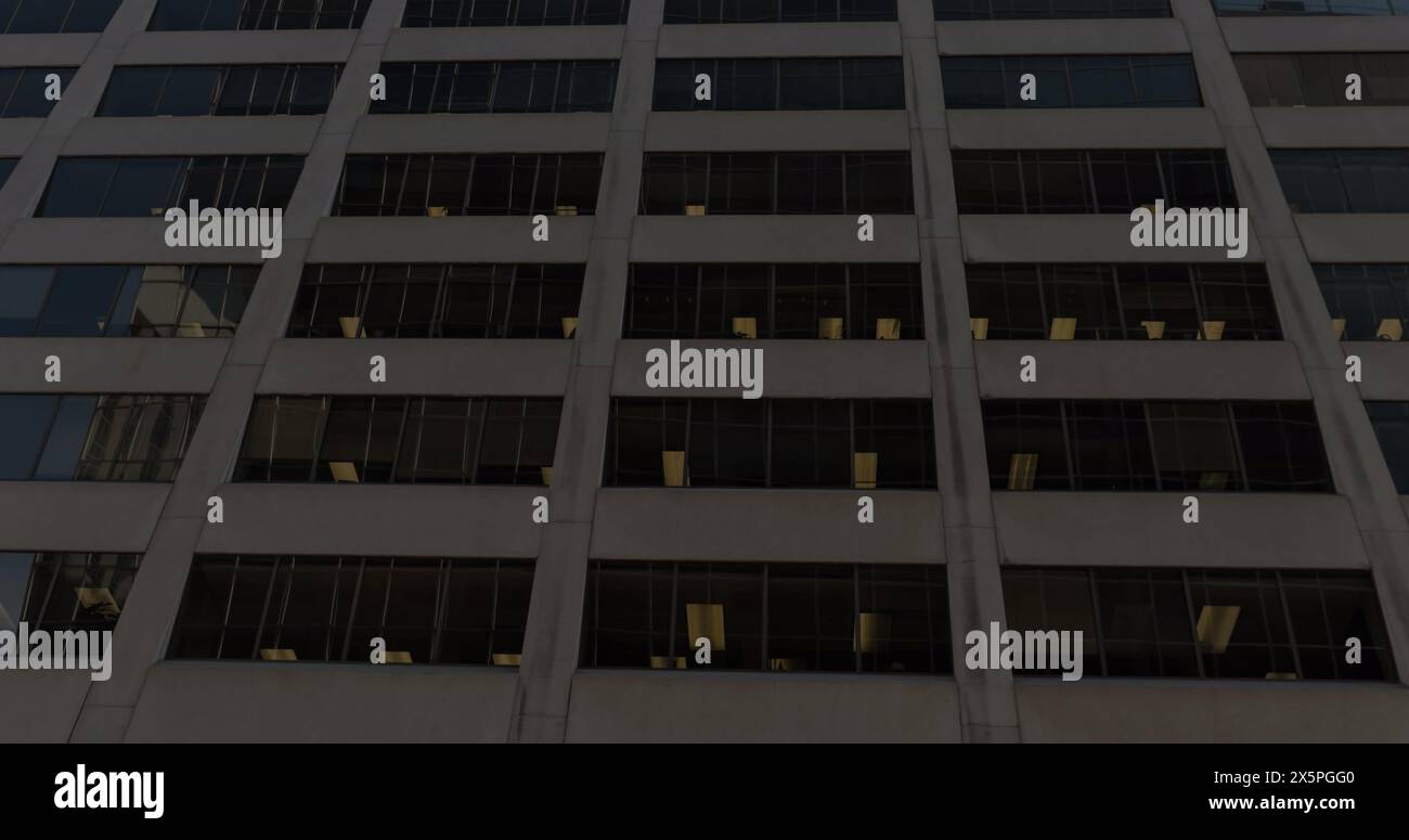 Image of financial data and graphs over city buildings Stock Photo - Alamy