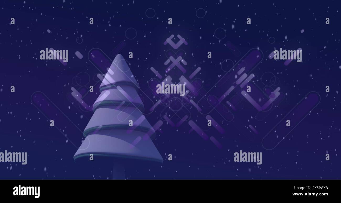 Animation white lines falling on hi-res stock photography and images ...