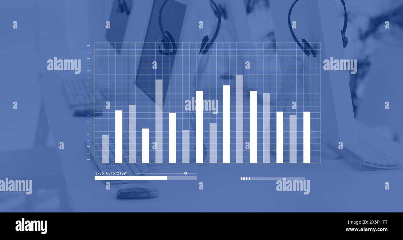 Phone communication icon animation blue hi-res stock photography and ...