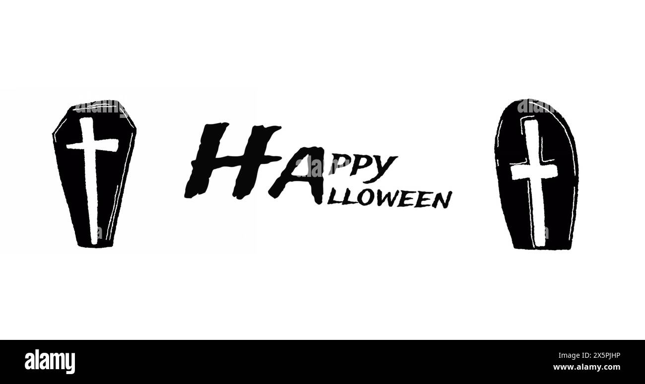 Vector illustration spooky halloween Cut Out Stock Images & Pictures ...