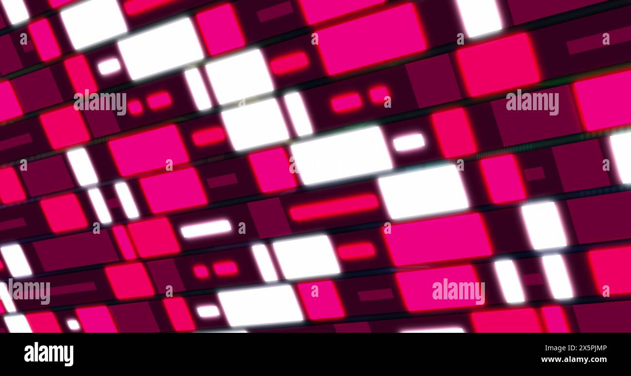 Animation moving shapes black line hi-res stock photography and images ...