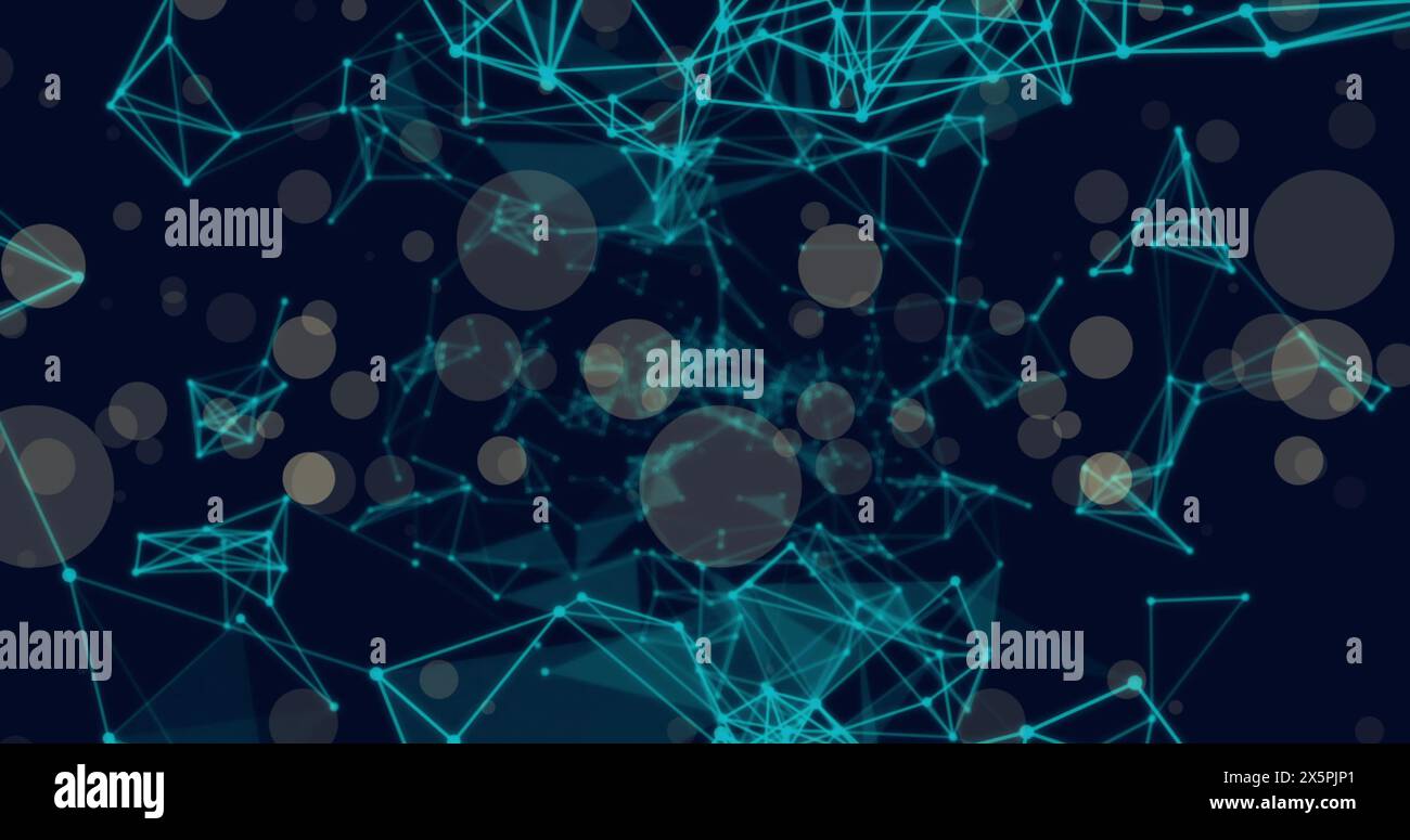 Animation moving shapes black line hi-res stock photography and images ...