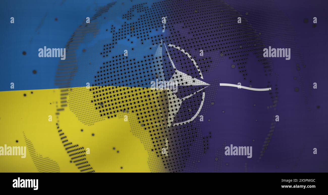 Map of nato hi-res stock photography and images - Alamy