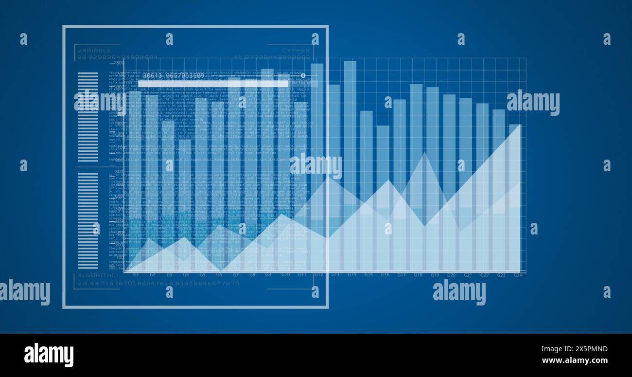 Animation numbers changing digital data hi-res stock photography and ...