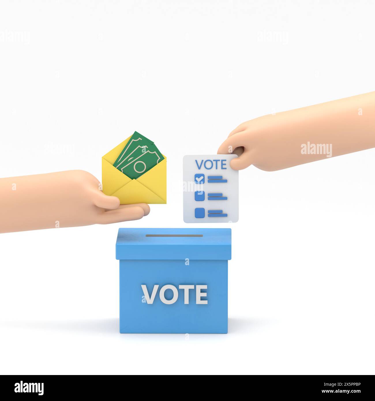 Cartoon political decision hi-res stock photography and images - Alamy