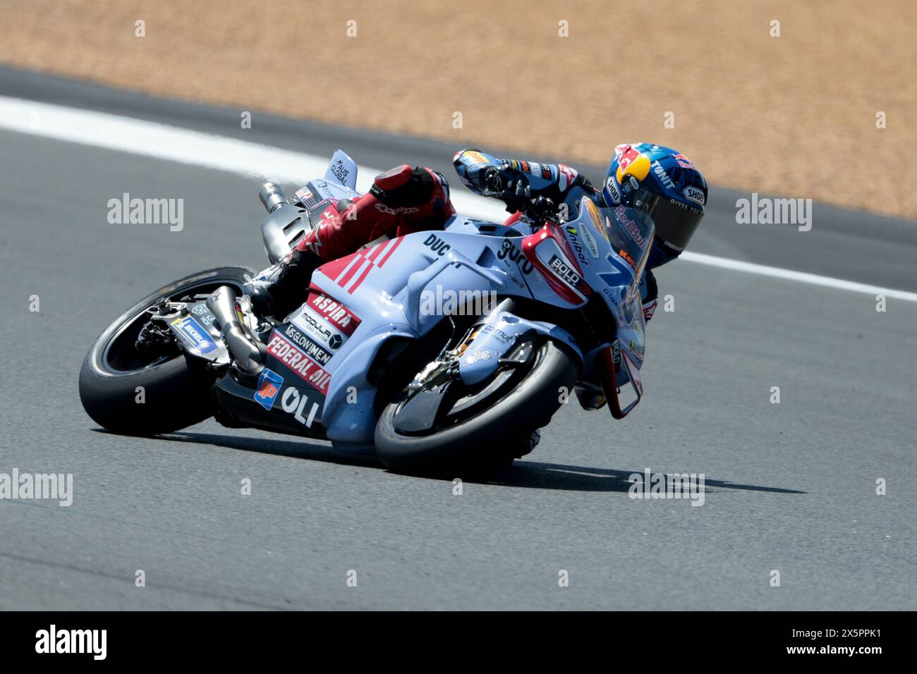 Alex Marquez of Spain #73 and Gresini Racing MotoGP (Ducati) in action ...