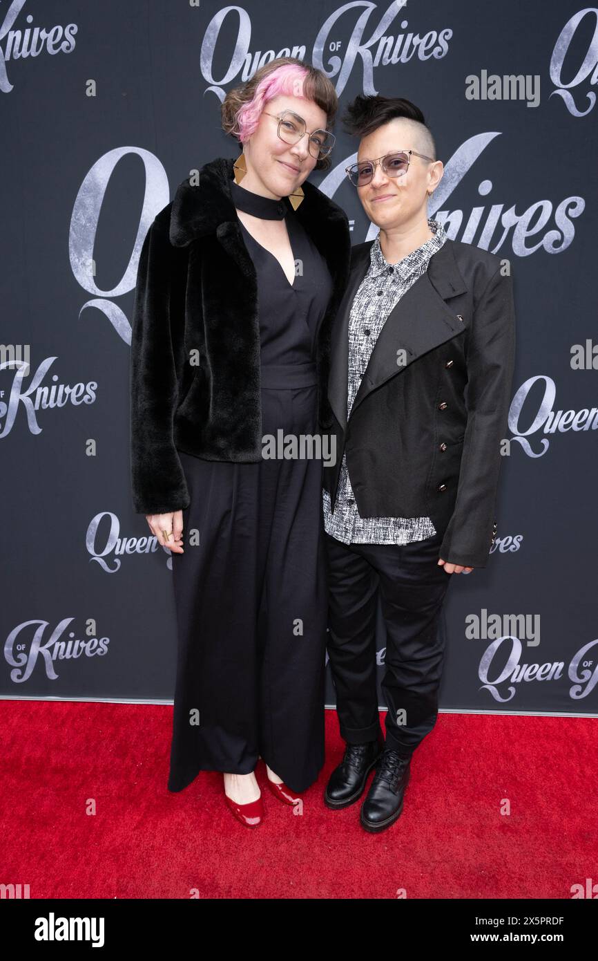 Los Angeles, USA. 10th May, 2024. Editor Maria Cataldo with wife Kate ...