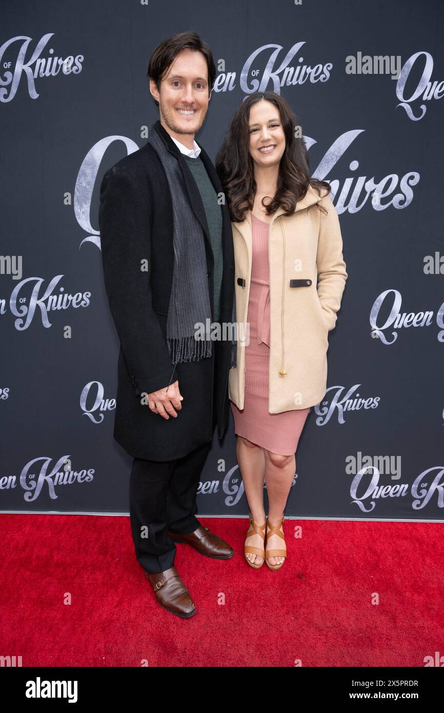 Los Angeles, USA. 10th May, 2024. Film Composer Daniel Clive McCallum with wife Virginia attend ...