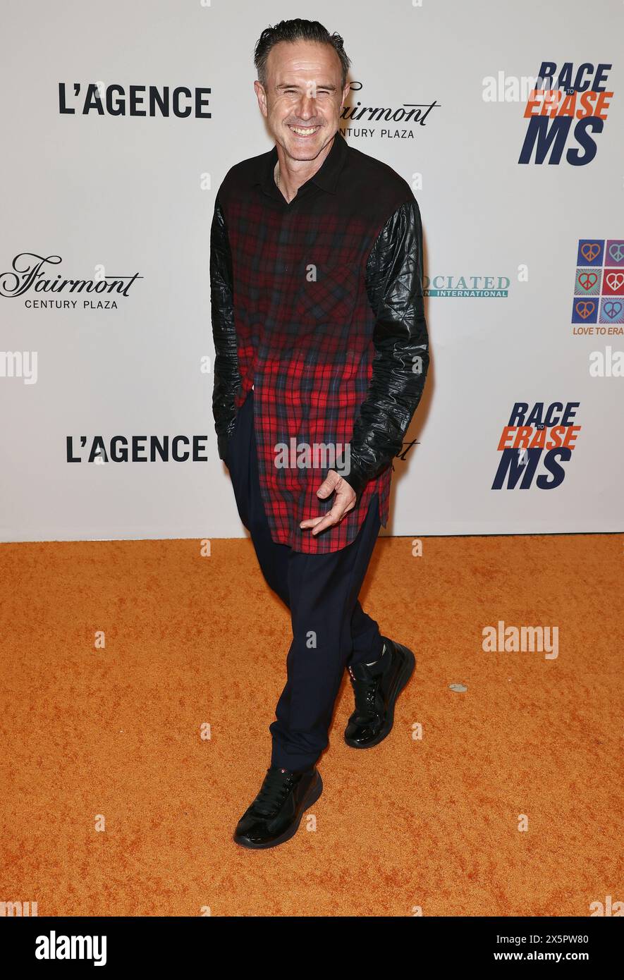 David Arquette arrives at The 31st Annual Race to Erase MS Gala held at ...