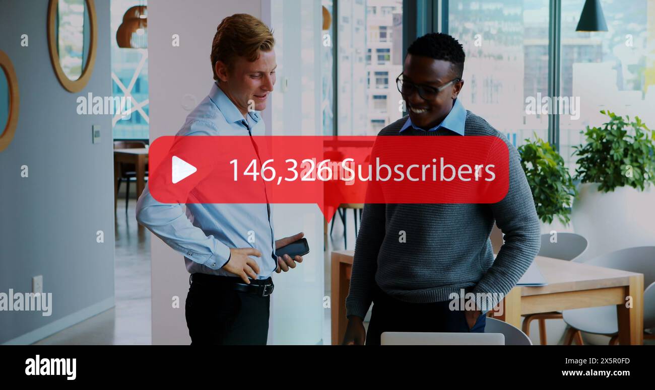 Pointing smartphone african american hi-res stock photography and ...