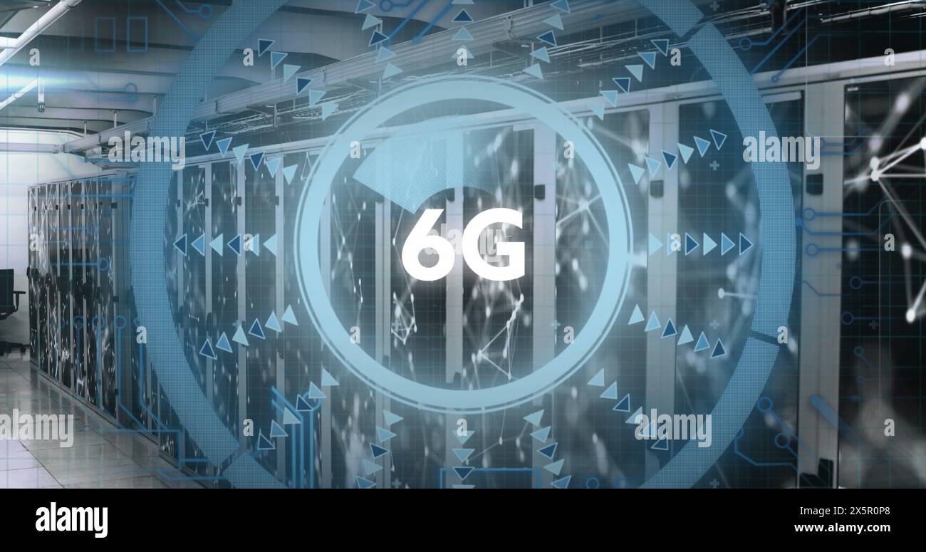 Animation 6g text computer servers hi-res stock photography and images ...