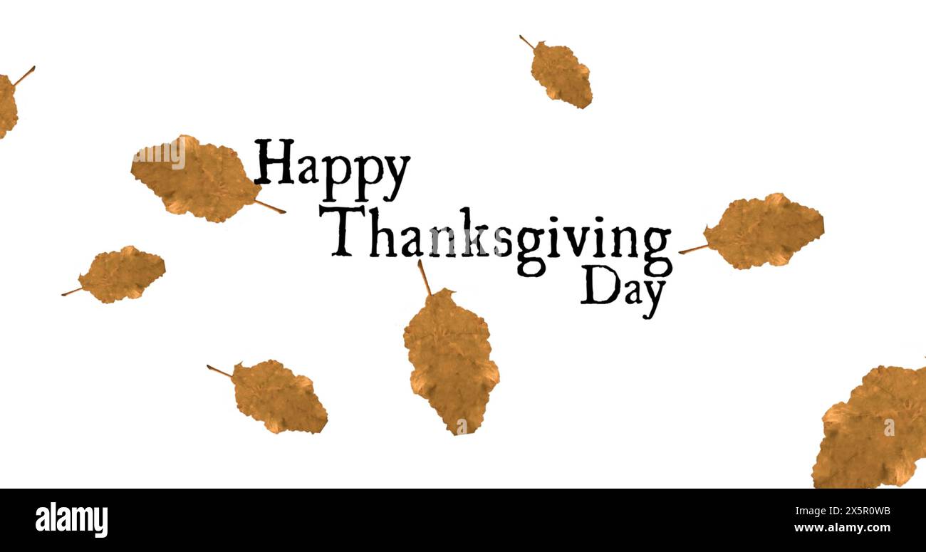 Happy thanksgiving day Cut Out Stock Images & Pictures - Alamy