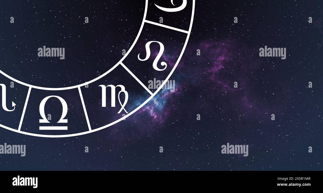 Spinning stars animation illustration science hi-res stock photography ...