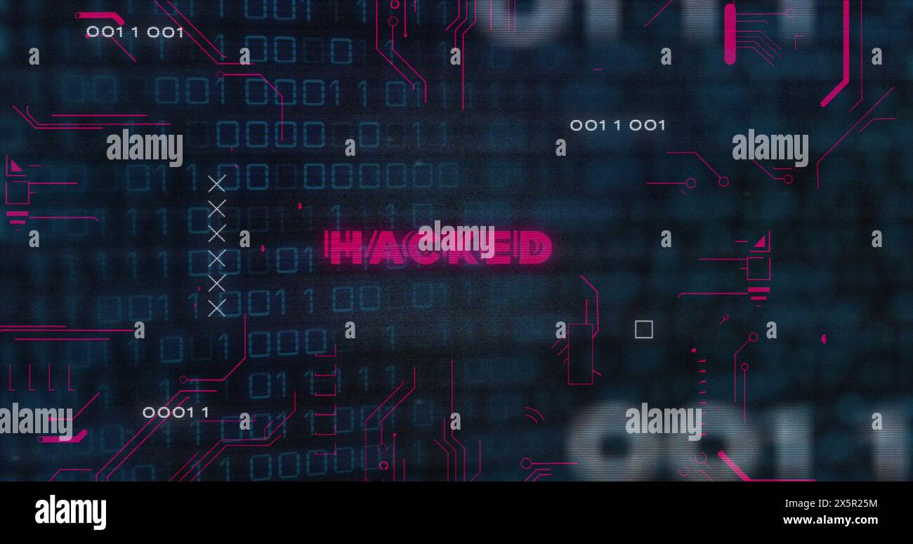 Image of blue binary code changing on transparent background Stock ...