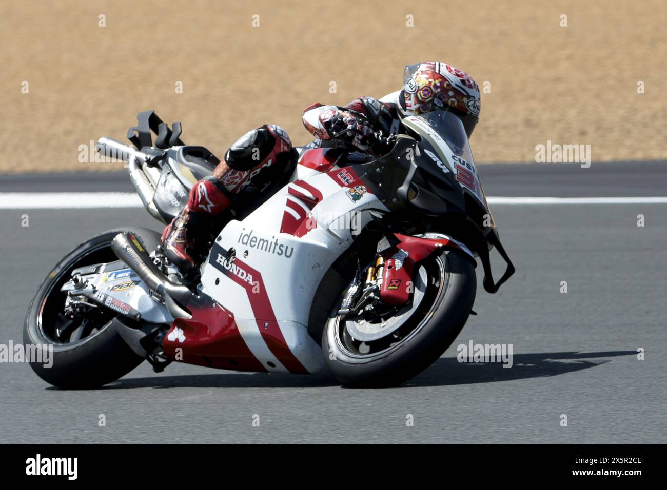 Le Mans, France. 10th May, 2024. Takaaki Nakagami of Japan #30 and LCR Honda Idemitsu in action ...