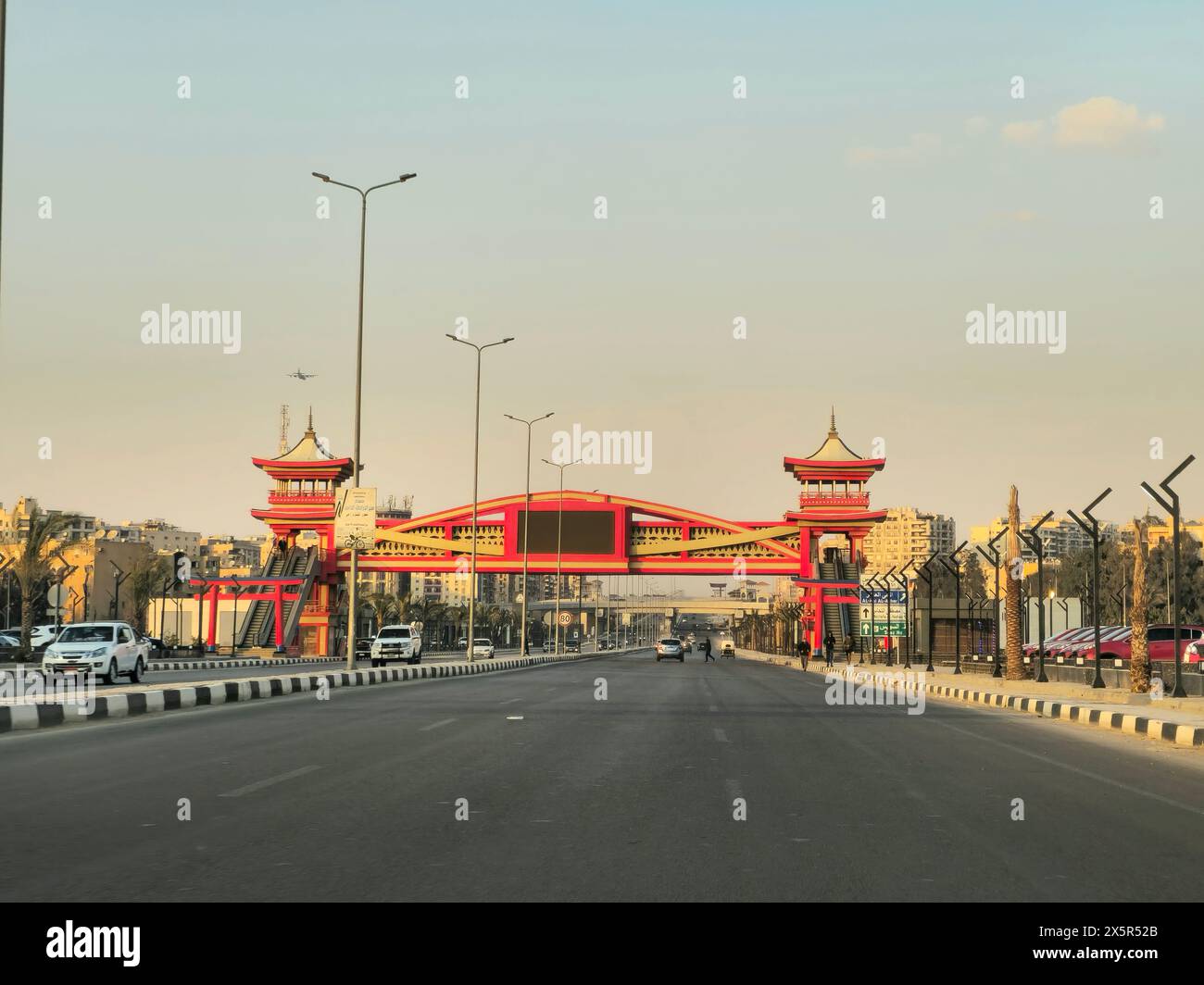 Cairo, Egypt, March 23 2024: Shinzo Abe axis patrol highway in Egypt ...