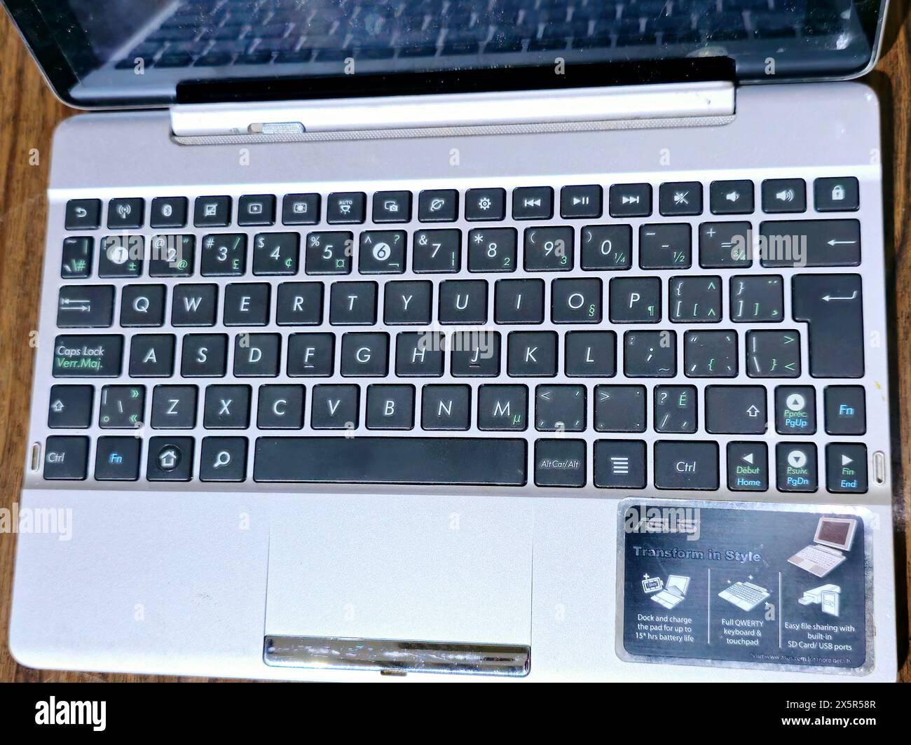 Cairo, Egypt, March 31 2024: Asus transformer pad, Asus tablet computer ...